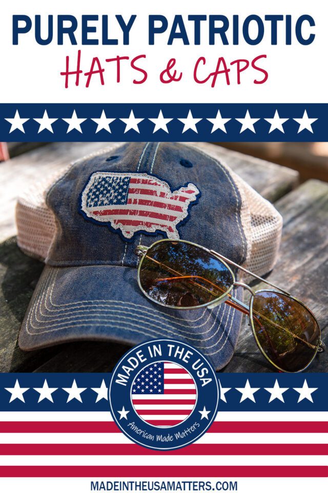 Patriotic Hats & Caps Made in the USA | Purely Patriotic | American ...