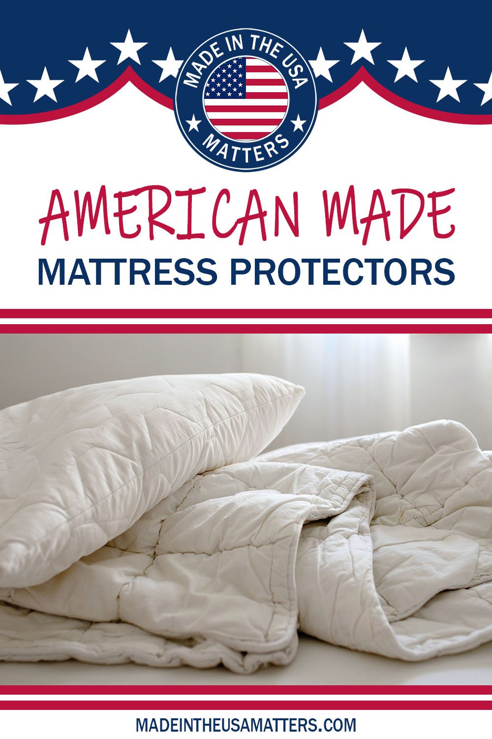 Mattress Pads and Protectors Made in the USA | Reliable Protection for ...